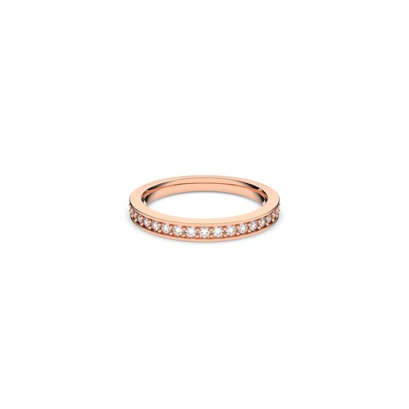 Swarovski Matrix ring, White, Rose gold-tone plated 5032899 – Finch ...